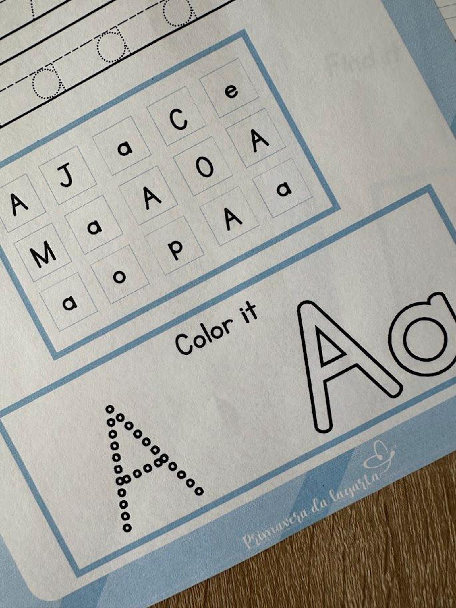 26 Alphabet Worksheets, Upper & Lowercase, Preschool, Kindergarten ...