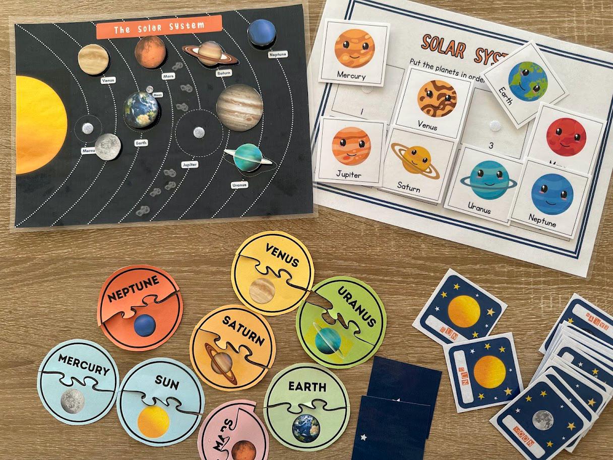 Interactive Solar System Homeschool Solar System Pdf Solar System ...