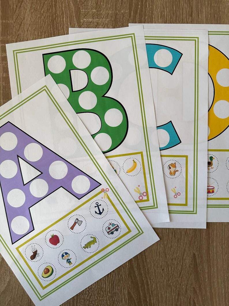 Alphabet Pictures Flashcards Alphabet Pictures Alphabet Pictures ...