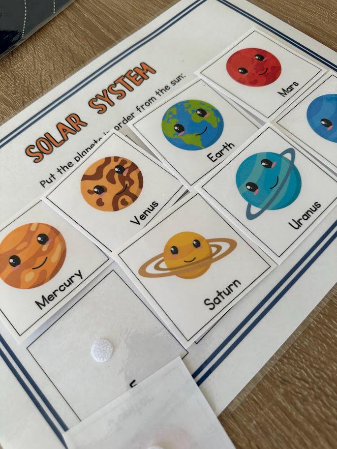 Interactive Solar System Homeschool Solar System Pdf Solar System ...