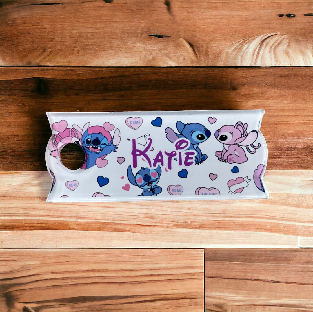 Stitch and Angel Name Tag Topper for 30oz/40oz Quencher Tumbler ...