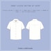 Men / Unisex Shirt Pack - SVG - Vector CAD / Flat Sketch - Technical ...