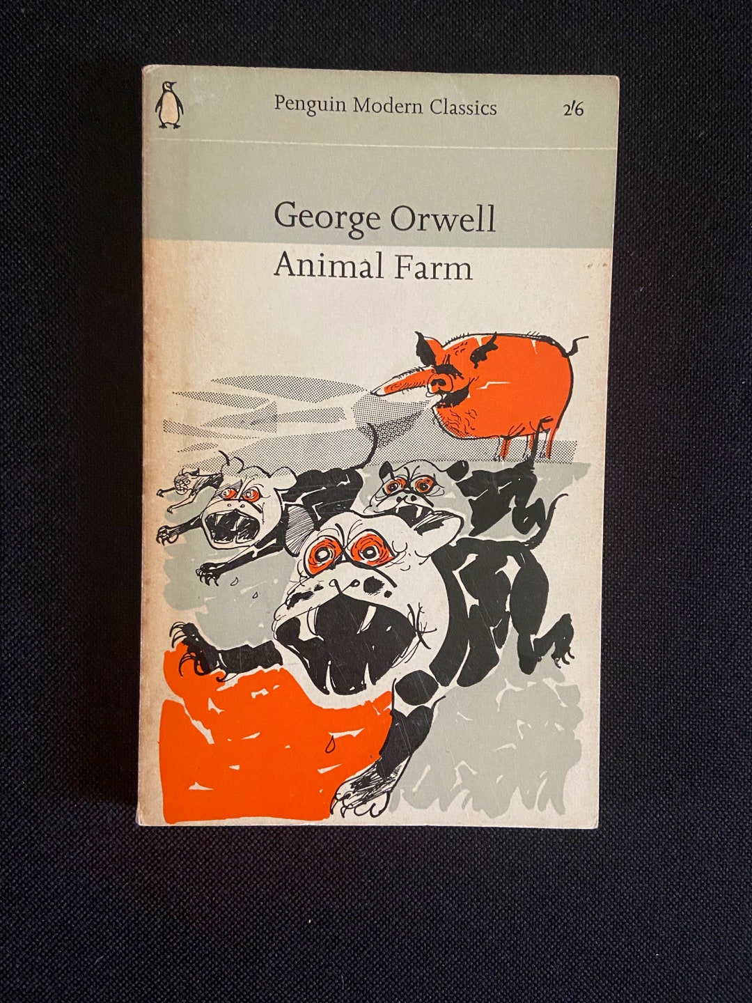 Animal Farm - George Orwell - Vintage 1964 Copy - Penguin Modern ...