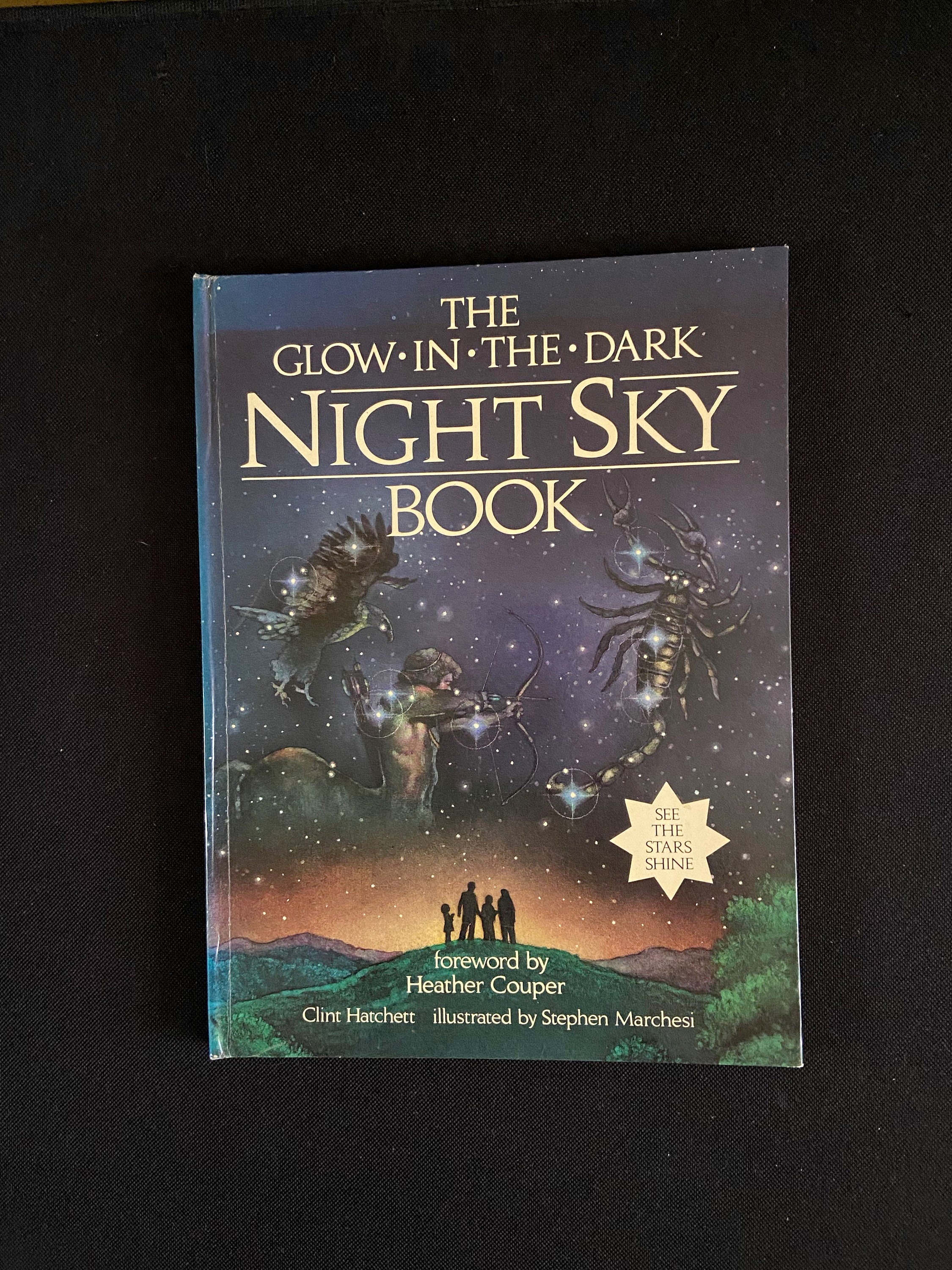The Glow-in-the-dark Night Sky Book by Clint Hatchett Illustrated by ...