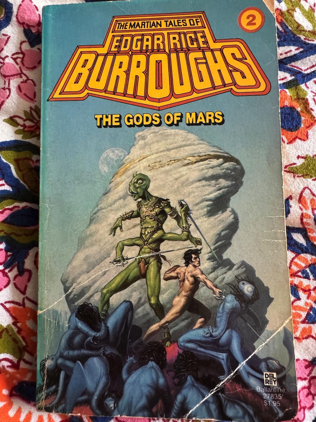 Gods of Mars (no. 2 in the Martian Series) Edgar Rice Burroughs 1981 - Etsy