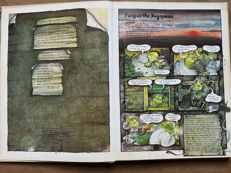 Raymond Briggs - Fungus the Bogeyman - First UK Edition 1977 - Hb - Etsy
