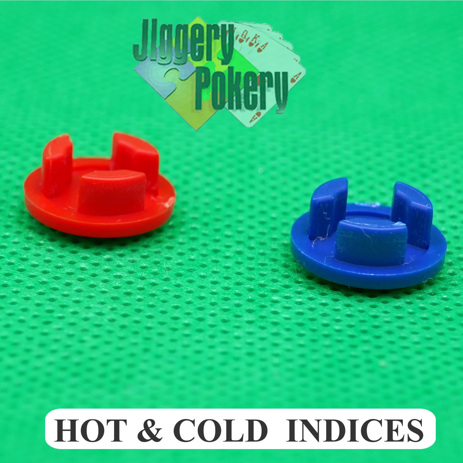 Hot & Cold Red Hot Blue Cold Bathroom Tap Top Indices 1 Pair 11mm Int ...