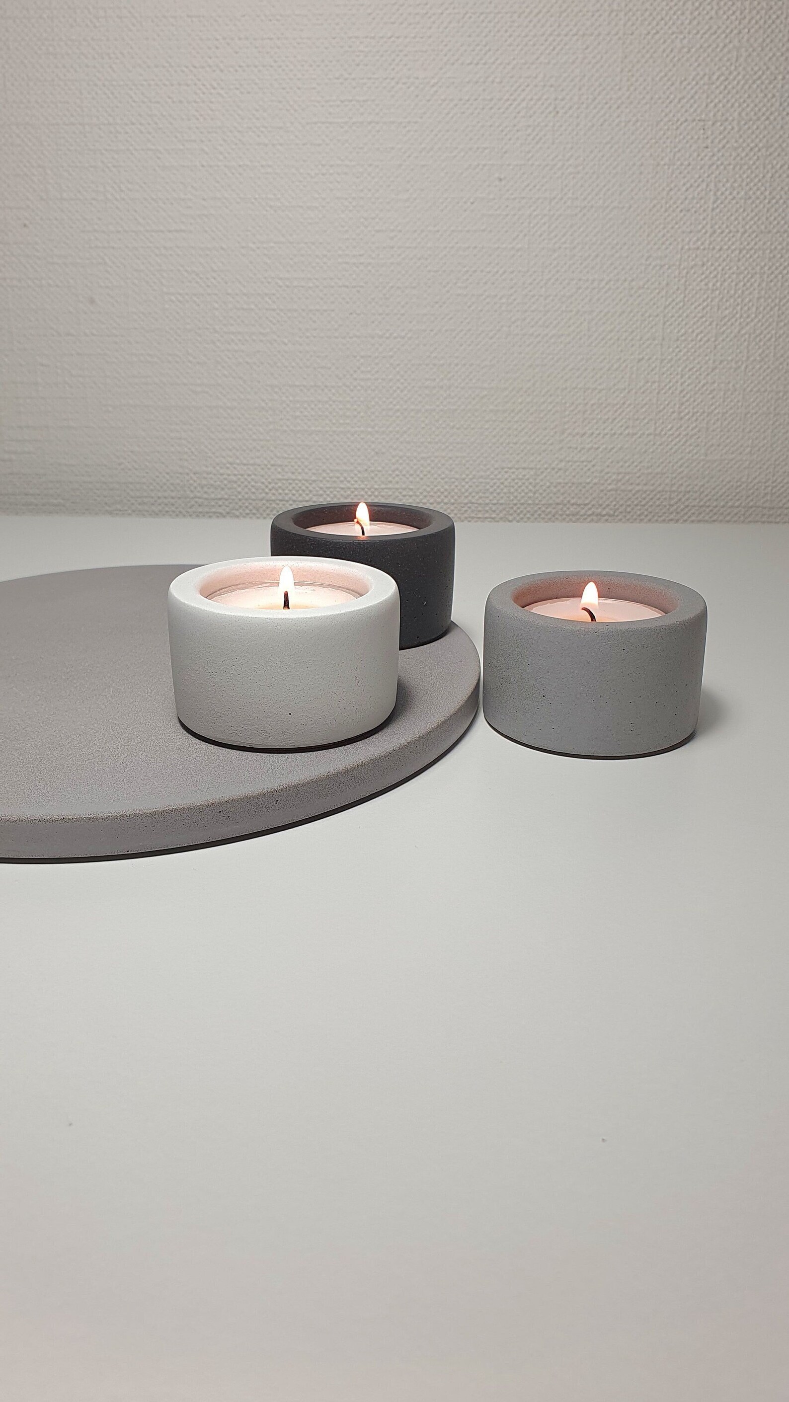 Concrete Tea Light Holder - Etsy