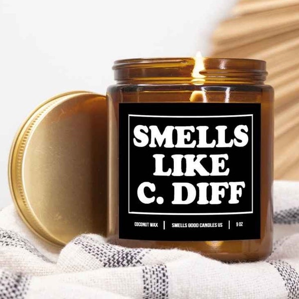 C Diff Candle - Etsy