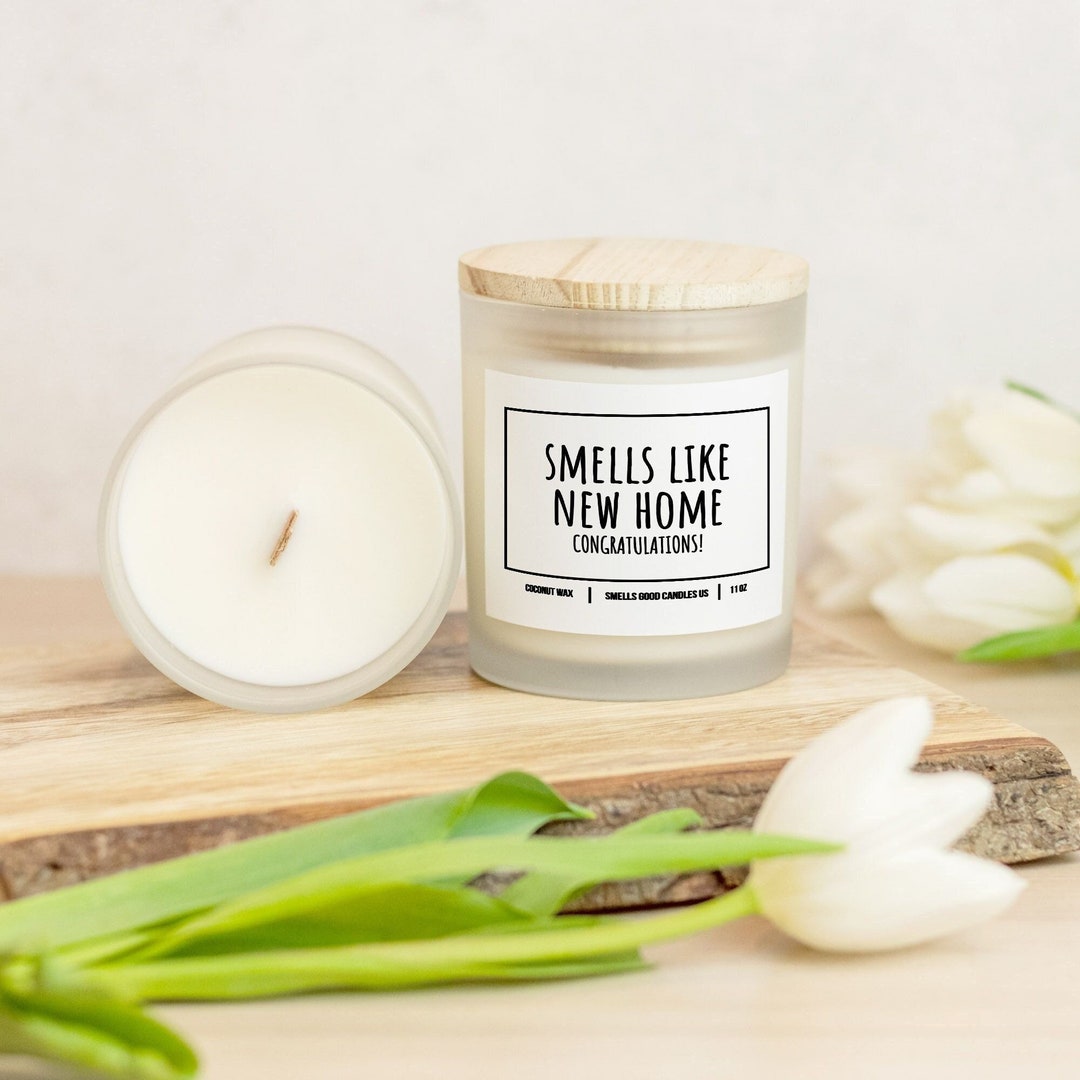Congratulations New House Candle Gift Housewarming Candle Idea Smells ...