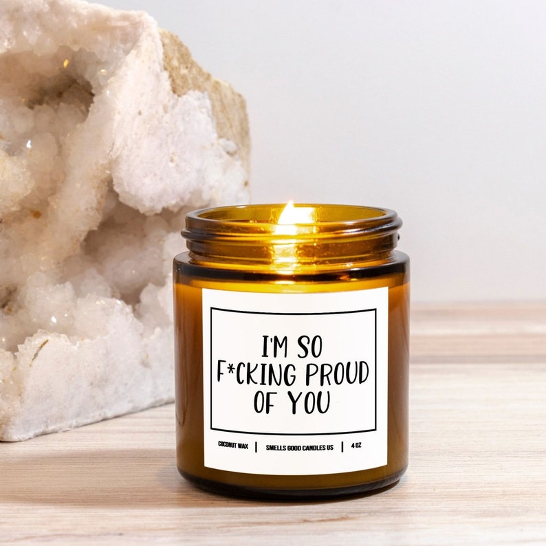 Congratulations Candles Funny Graduation Candle Gift I'm so F*cking ...