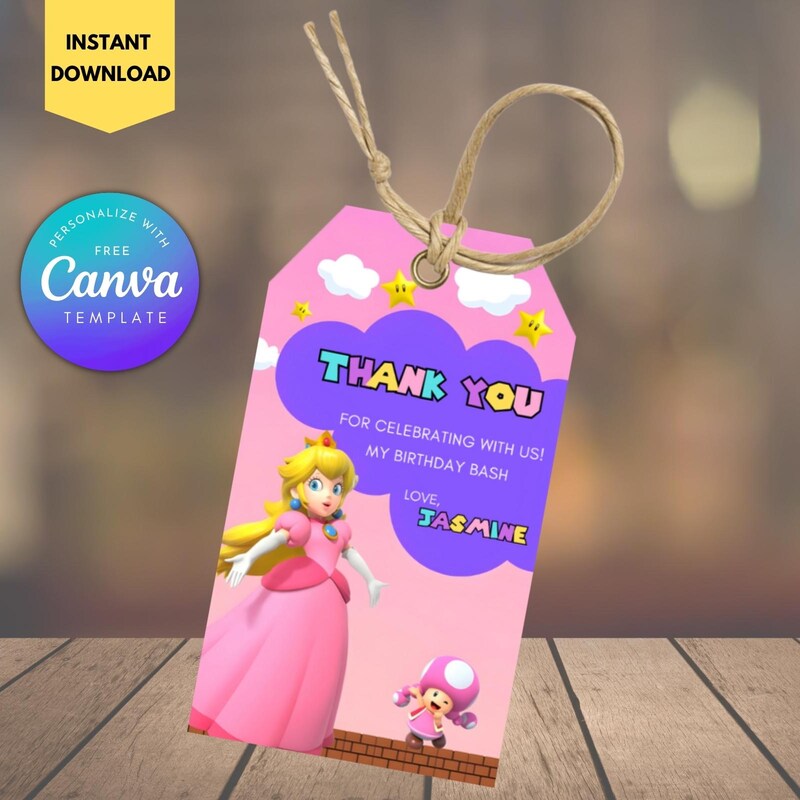 Princess Peach Party - Etsy