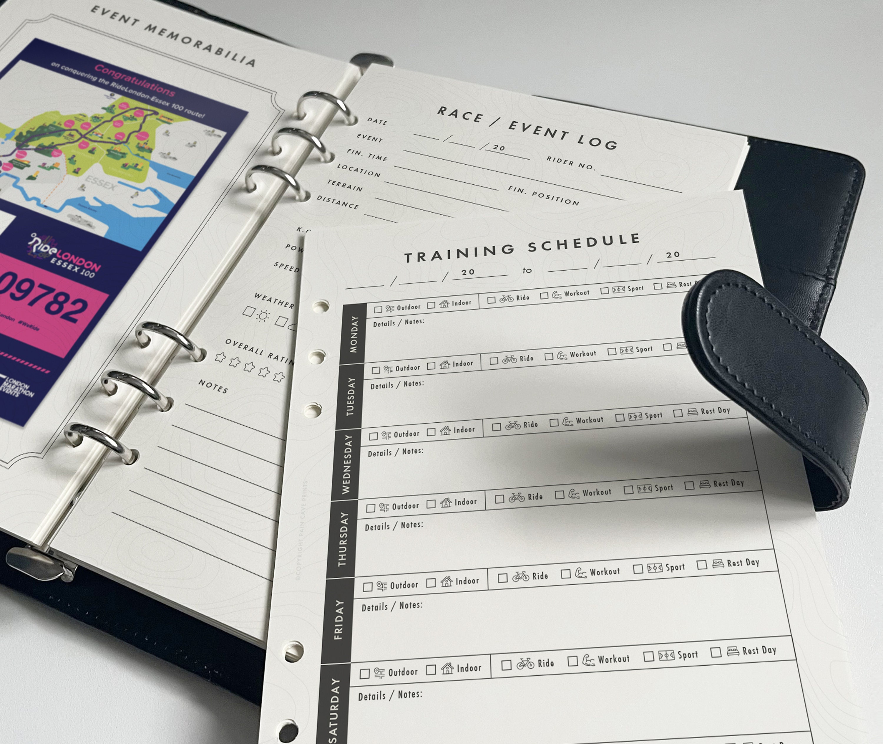 Ultimate Cycling Race Planner - Digital Download PDF - Cycling Event ...