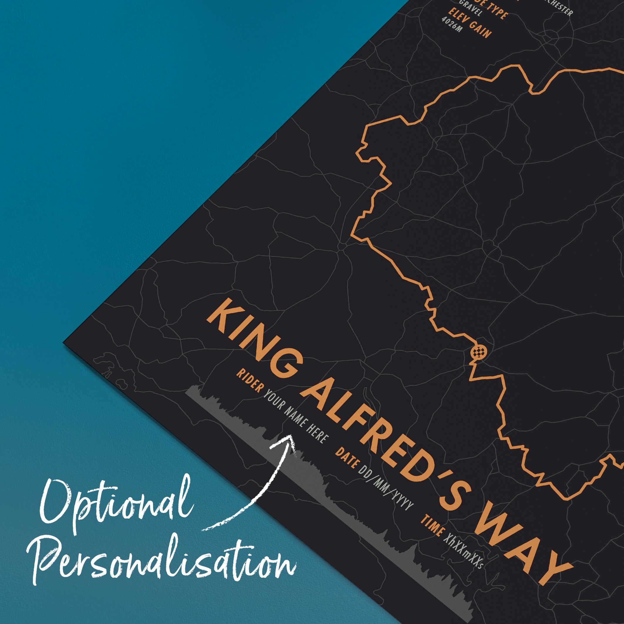 King Alfred's Way - Cycling Route Map - Personalisation & Route Options ...