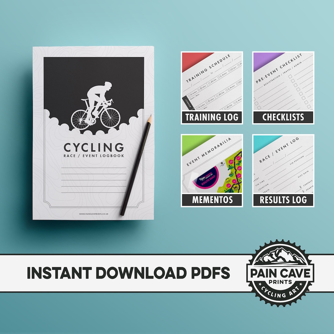 Ultimate Cycling Race Planner - Digital Download PDF - Cycling Event ...