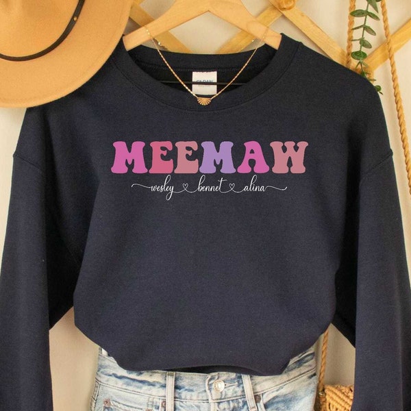 Meemaw Kids Shirt - Etsy