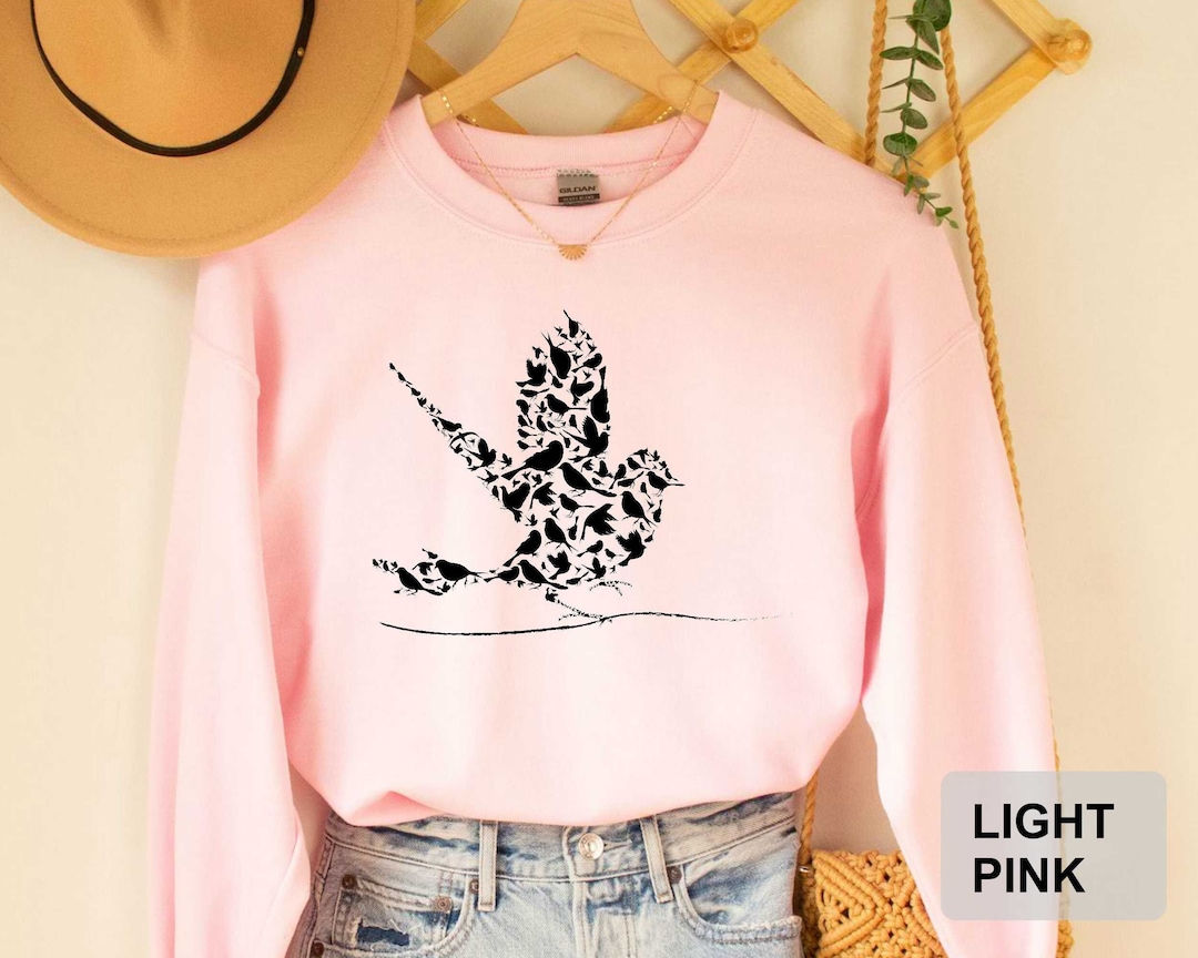 Birds on Wire Sweatshirt Bird Lover Gift Bird Watchers Sweatshirt ...