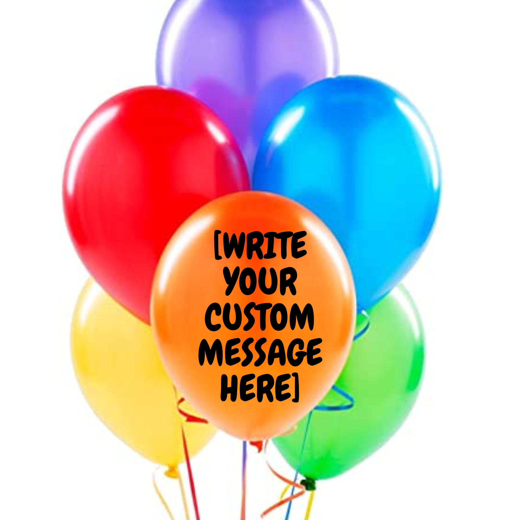 Badballoons - Personalised Balloons for Birthdays/weddings/christmas ...