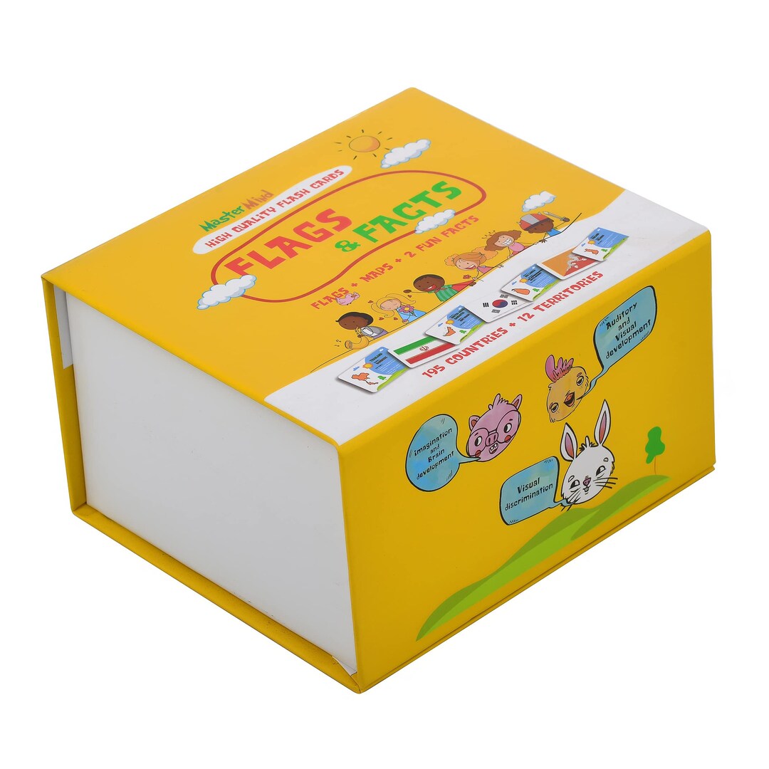 Mastermind Toys Flags N Facts Flag Flash Cards Set 1 for - Etsy