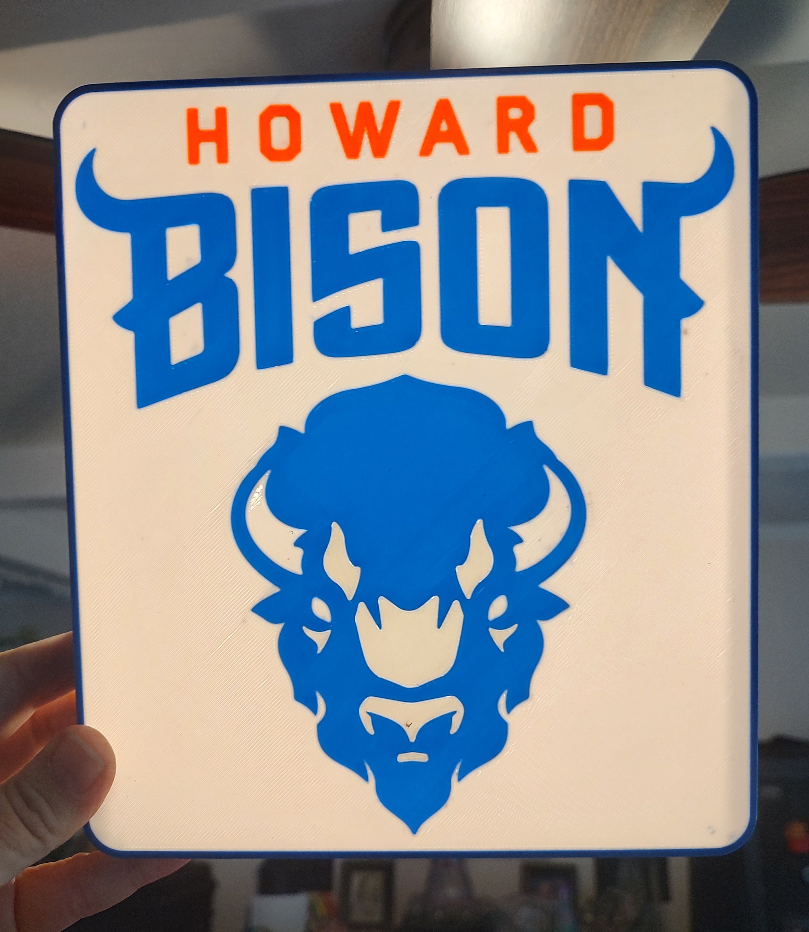 Howard University Bison Led Light Box - Etsy