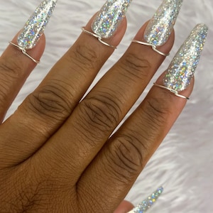 Wudu Nail Rings for Halal Nails, Adjustable and Reusable, Press on ...