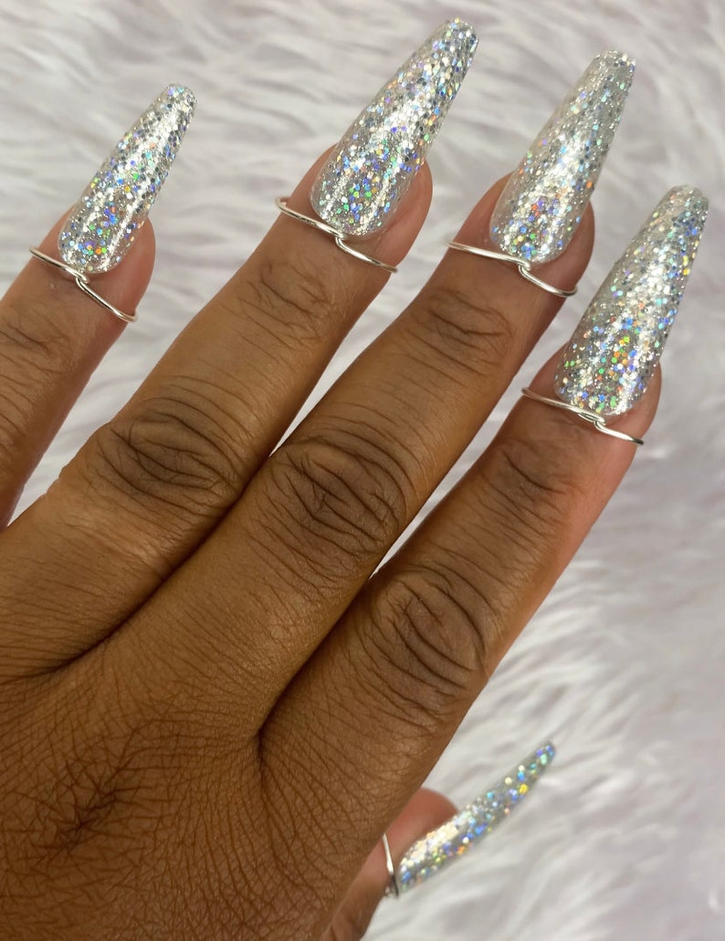 Wudu Nail Rings for Halal Nails, Adjustable and Reusable, Press on ...