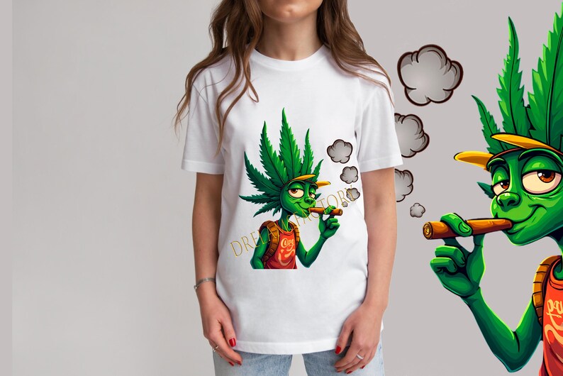 Weed Smoking, Png, Digital Design, Cannabis Marijuana, 300 DPI for ...