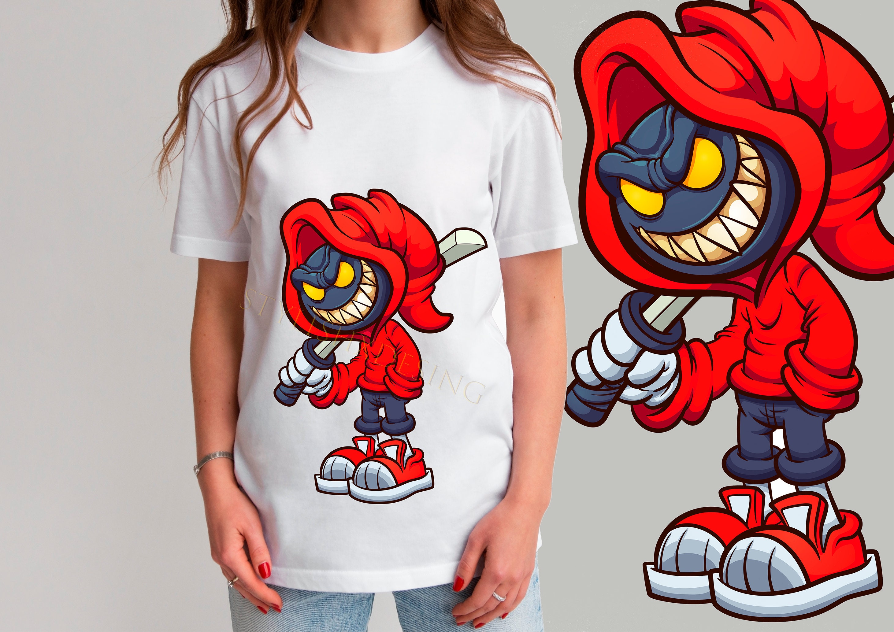 Buy This Beautiful Evil Demon Character With Transparent Background Png ...