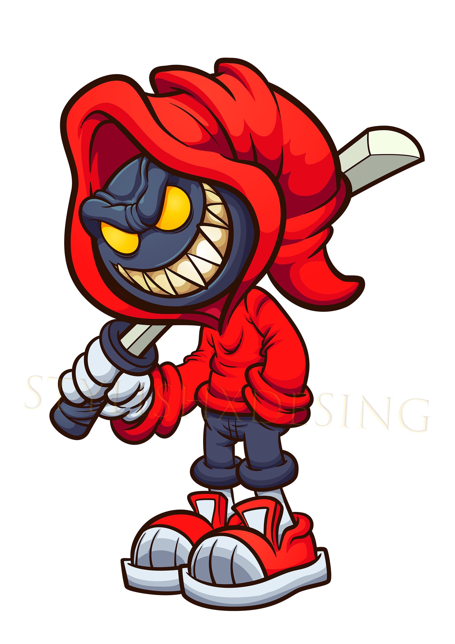 Buy This Beautiful Evil Demon Character With Transparent Background Png ...
