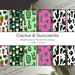 Unique Printable Bookmarks | Cactus & Succulents | 6 Bookmark Set ...
