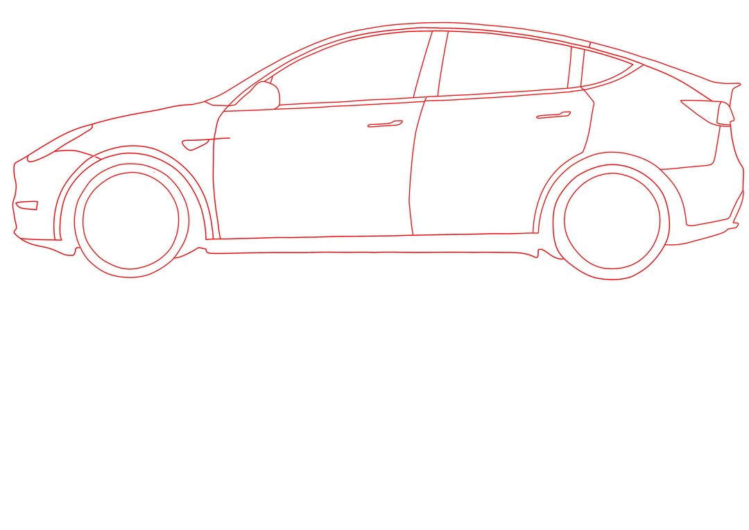 Tesla Drawing - Etsy