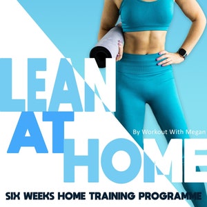 Lean at Home - 6 Week Workout Plan - Etsy