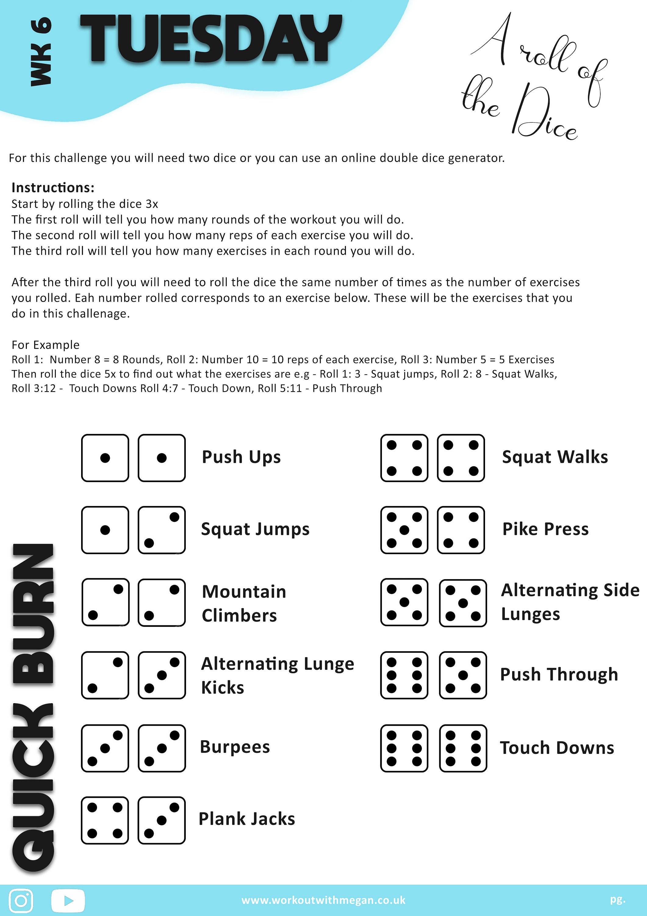 Lean at Home - 6 Week Workout Plan - Etsy