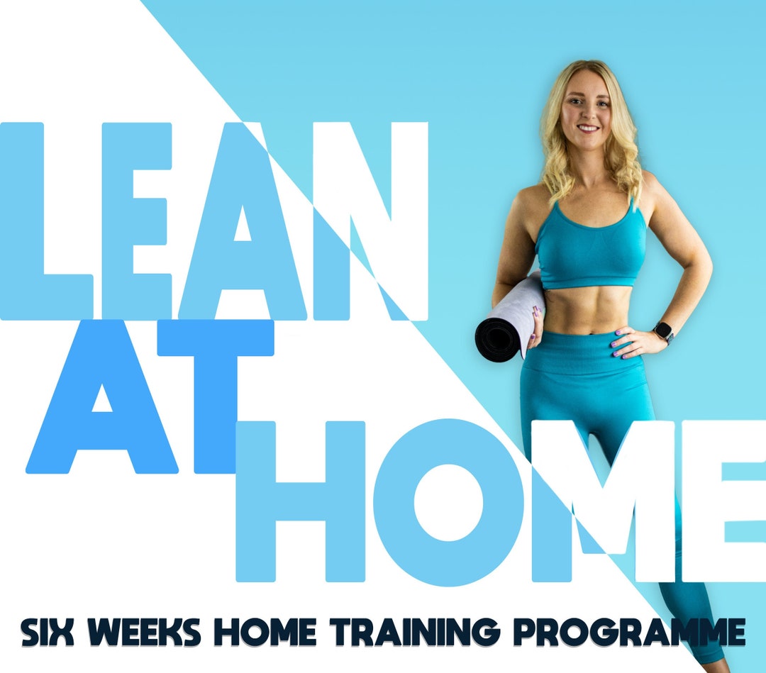 Lean at Home - 6 Week Workout Plan - Etsy
