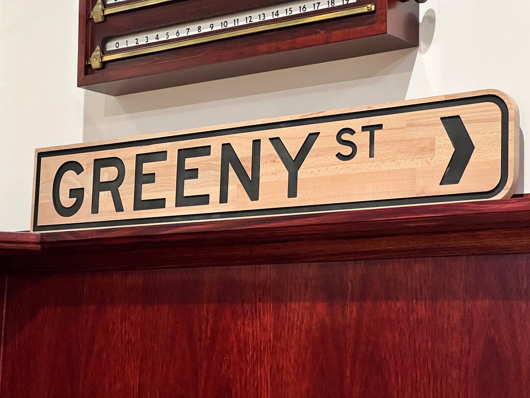 Custom Timber Australian Street Sign - Etsy Australia