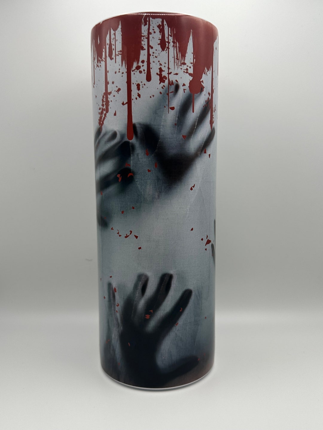 Creepy Horror Hands Tumbler Halloween Cup Metal Tumbler With Lid - Etsy