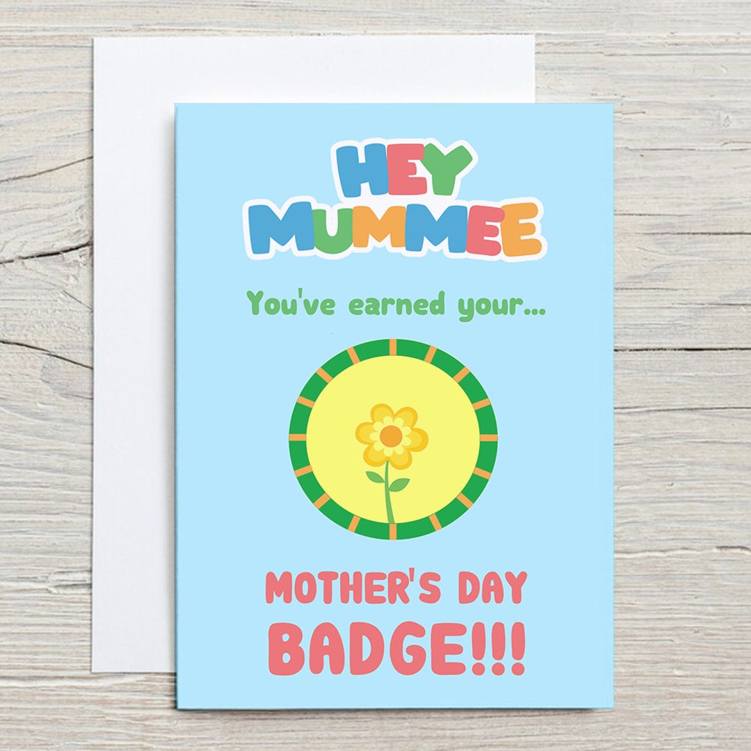 Hey Duggee Mothers Day Card Hey Mummee You've Got Your Mother's Day ...