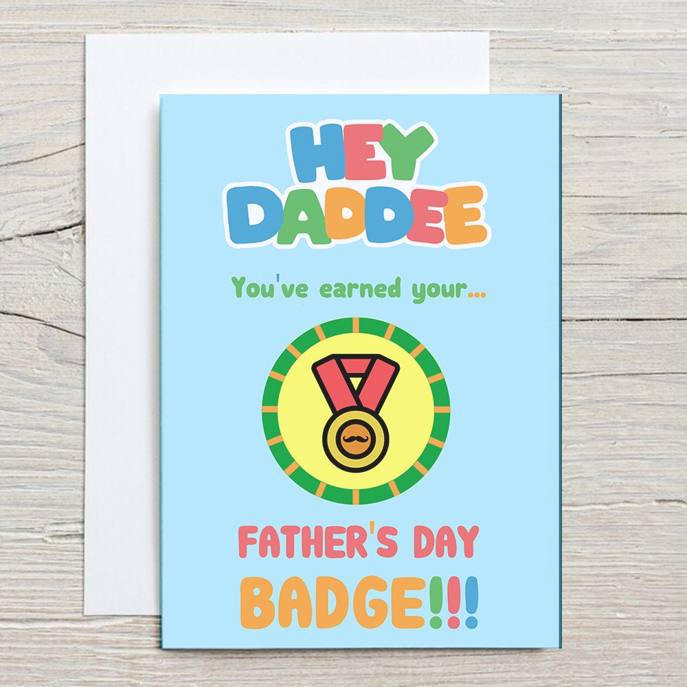 Hey Duggee Fathers Day Card | Fathers Day Card for Dad | From the Kids ...