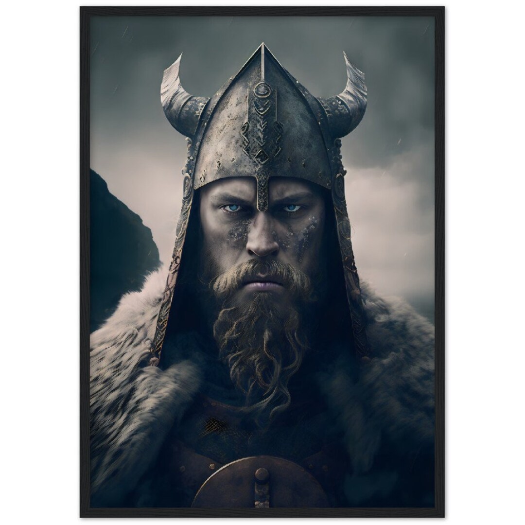 The Last Viking A Stunning Depiction of a Legendary Warrior - Etsy