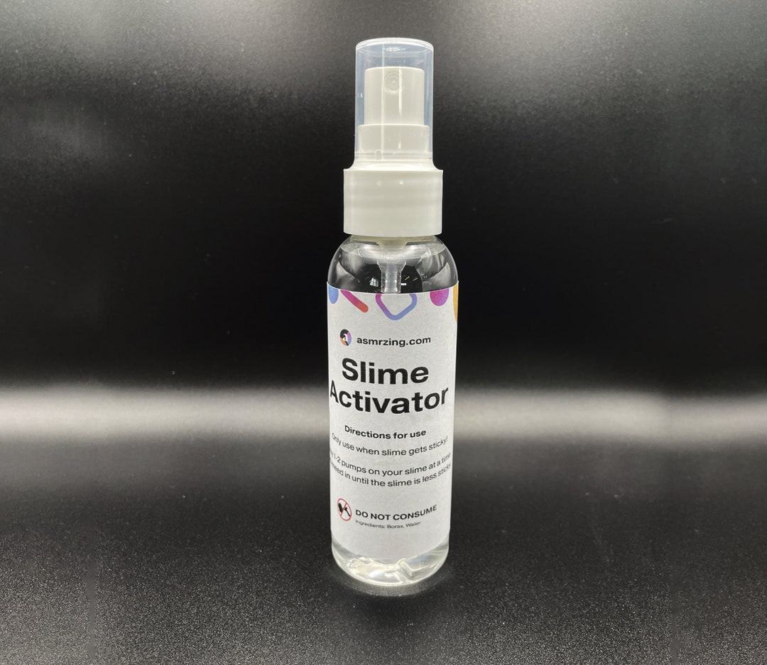 Slime Activator Spray Premixed and Ready to Use 100ml Refillable Bottle ...