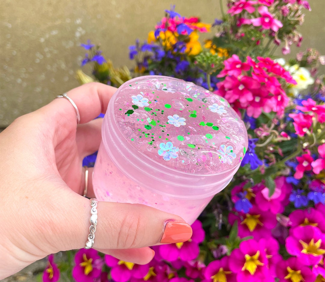 Pixie Pond Clear Slime With Glitter Crunchy ASMR Popular From UK Slime Shop - Etsy