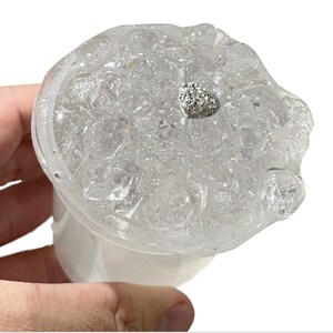 Diamonds Slime Clear Slime With Glitter Crunchy ASMR Perfect Crystal ...