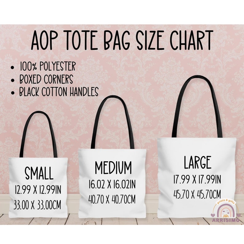 Wildflowers Tote Bag, Three Sizes, Reusable Shopping Bag, Grocery Sacks ...