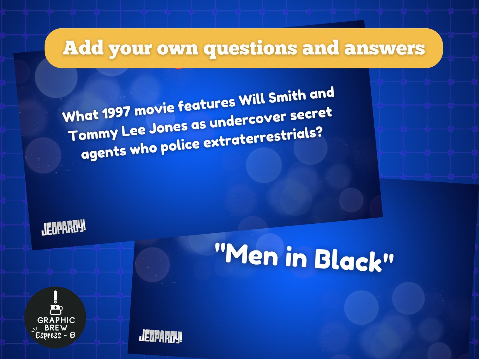 Jeopardy Canva Template for Remote Games, Ice Breaker Games, Team ...