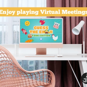 Guess the Emoji Game: 50 Rounds Virtual Party (canva Presentation) - Etsy