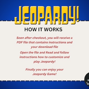 Jeopardy Canva Template for Remote Games, Ice Breaker Games, Team ...