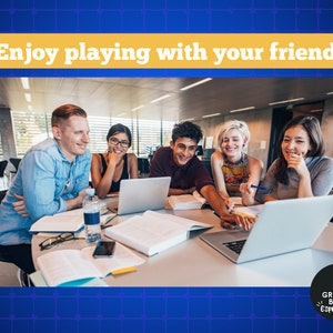 Jeopardy Canva Template for Remote Games, Ice Breaker Games, Team ...