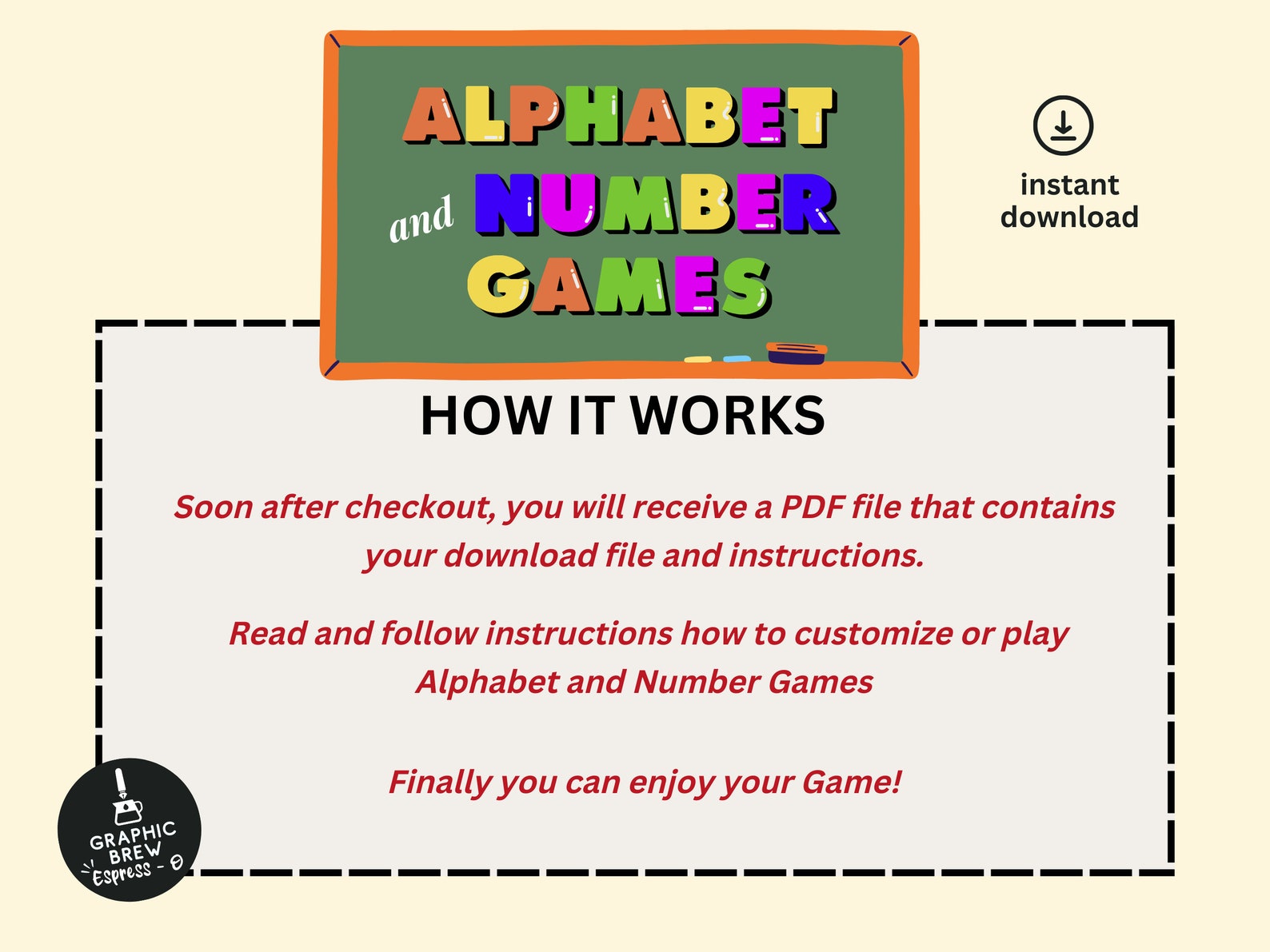 Alphabet and Number Game Canva Template, Printable Preschool Activities ...