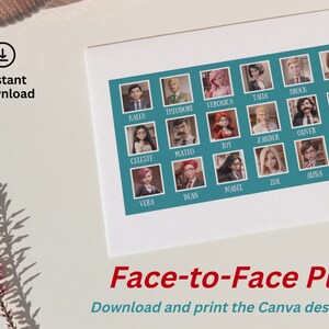 Guess Who Canva Game Template - Etsy