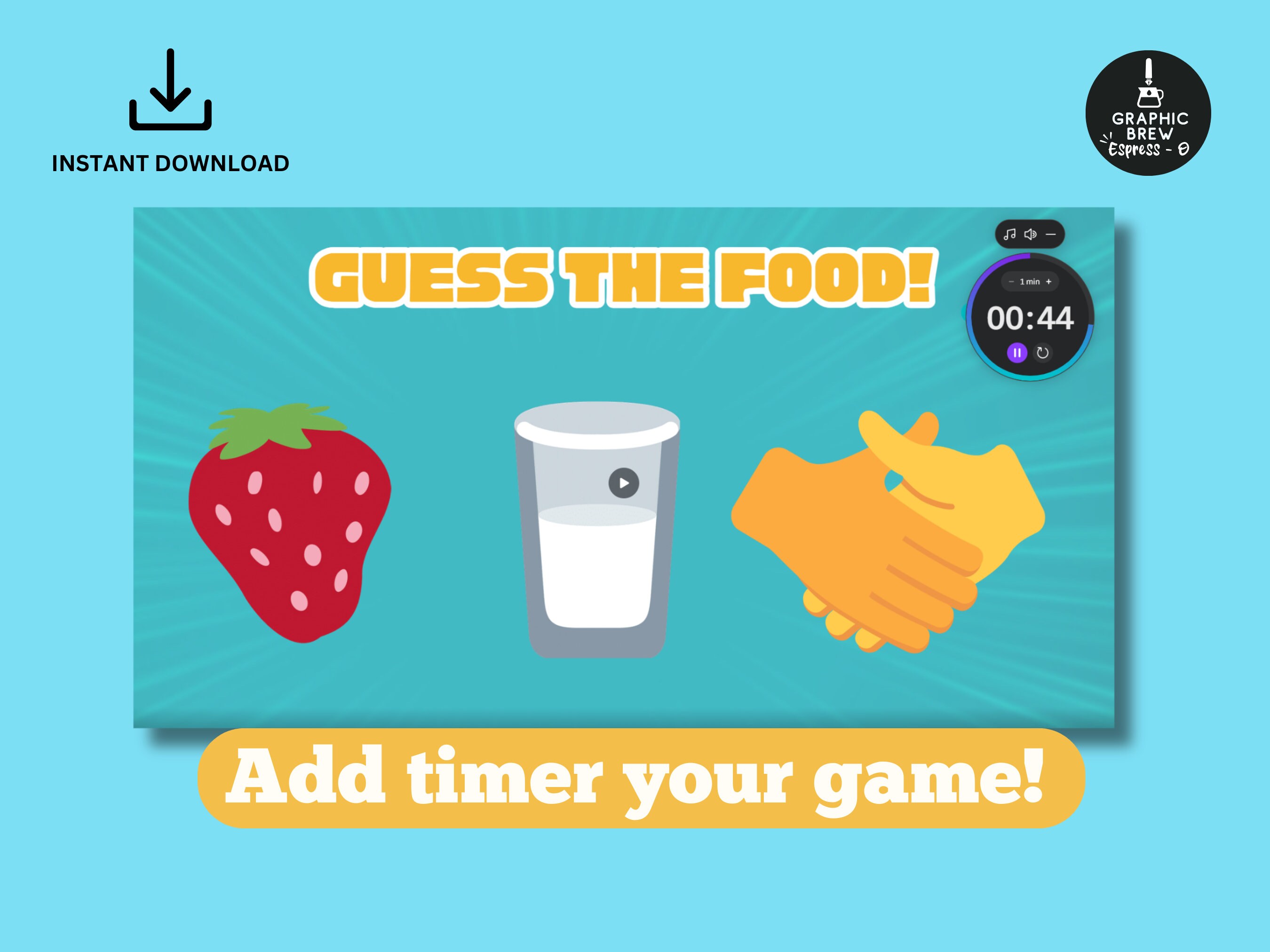 Guess the Emoji Game: 50 Rounds Virtual Party (canva Presentation) - Etsy